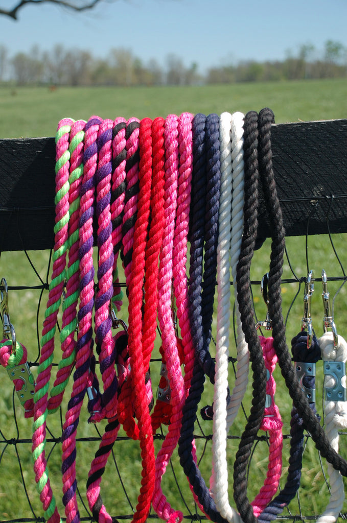 Cotton Lead Ropes by Equine Textiles